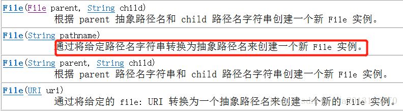 关于java File类中三种创建文件的理解 File File New File Pathname Csdn博客