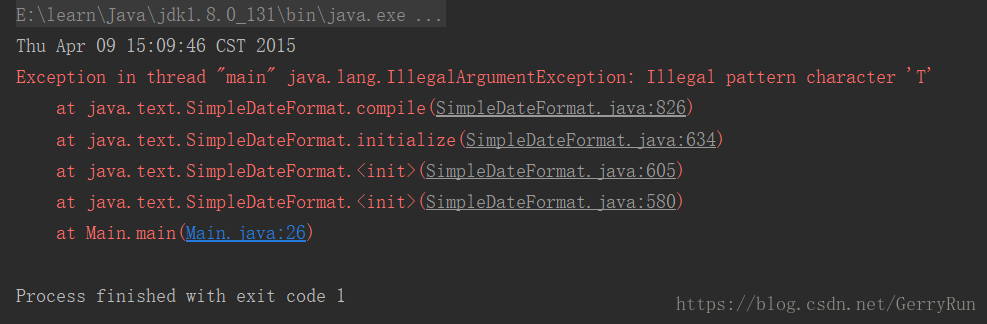 Java中date类格式形如yyyy Mm Ddthhmmss的日期转换问题 Csdn博客