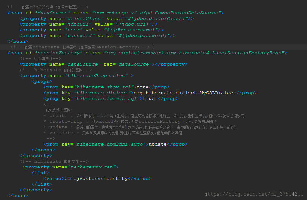 Spring管理hibernate的事务（声明注解实现）hibernate Transactional 注解demo Csdn博客 3182
