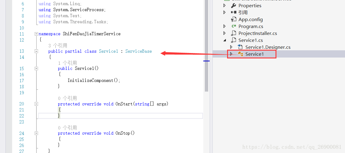 C Windowsservice服务 C Winserver Csdn博客