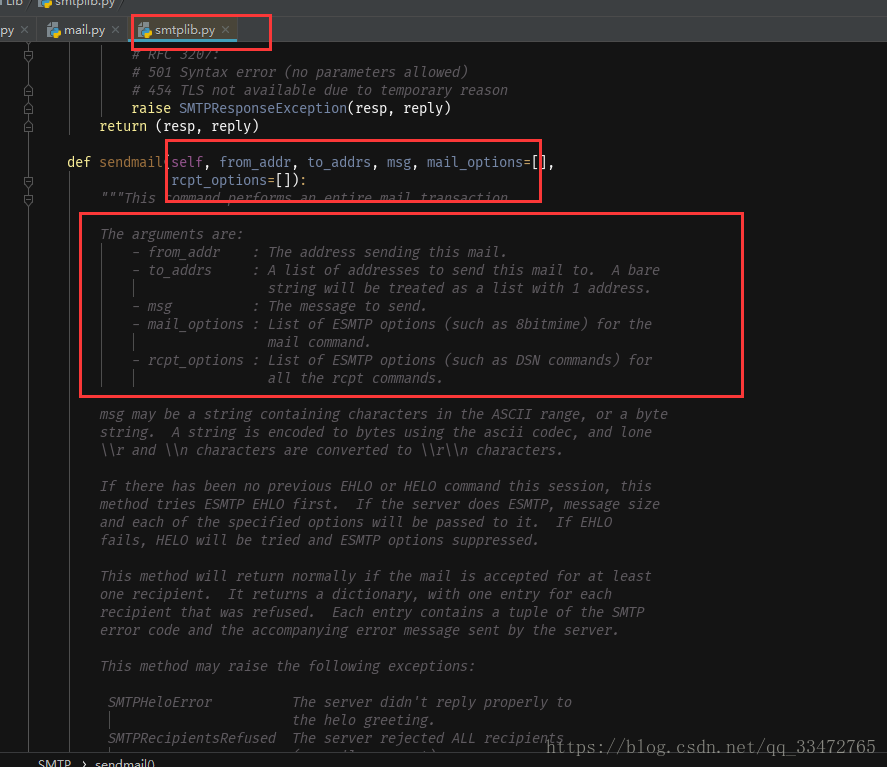 使用python实现qq邮箱 163邮箱的邮件发送 Python 163的port Csdn博客
