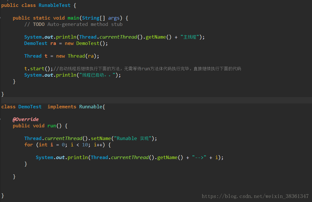 Java启动线程两种方式总结java如何调用一个线程 Csdn博客 