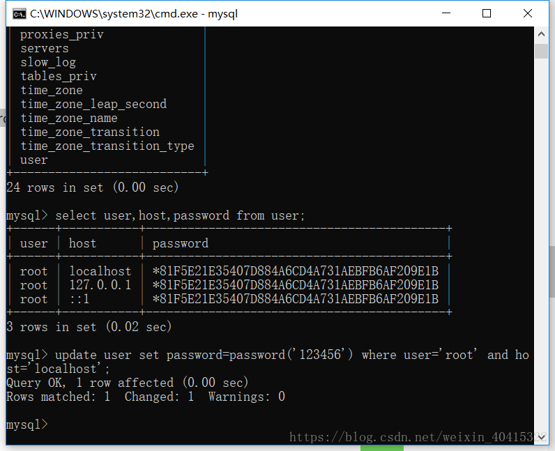 Mysql 忘记密码之后怎么更改密码mysql修改忘记密码 Csdn博客 