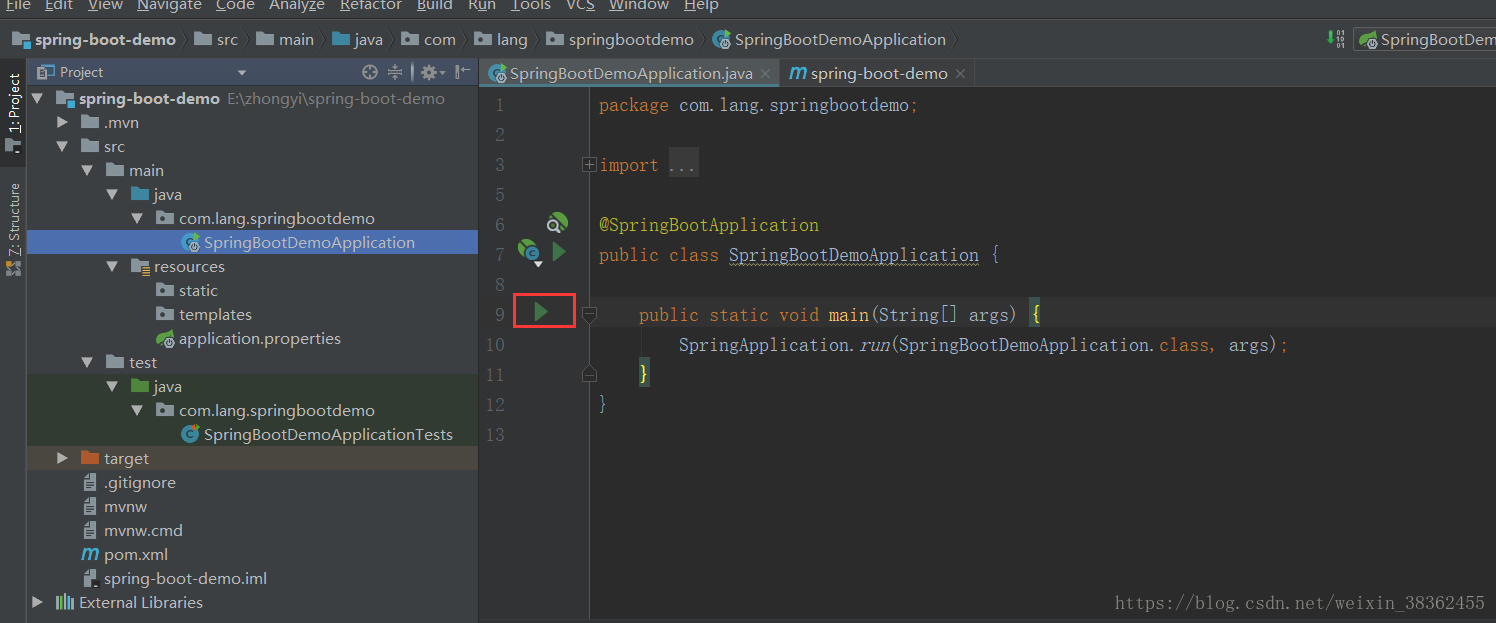Idea搭建spring Boot Druid Mybatis 菜鸟从零开始 一 Idea Druid Springboot Csdn博客