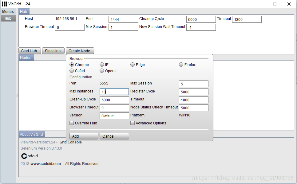 使用pabot和selenium Grid并行执行robot Framework用例visgrid 124jar下载 Csdn博客 6519