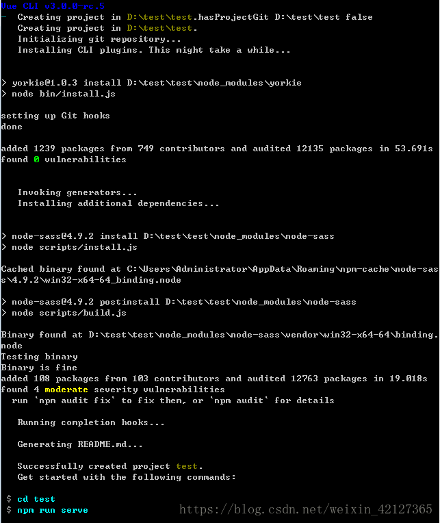 Vue Cli 30 安装和创建项目教程vue Cli3 安装 Csdn博客 0119