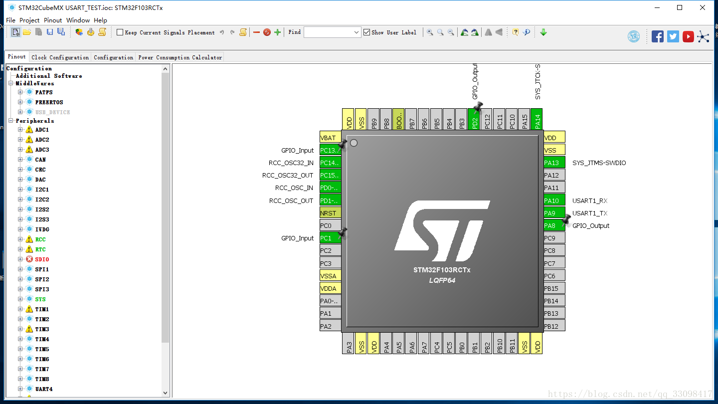 Stm32cubemx配置stm32f103 Rtc遇到的问题 Stm32cubemx初始化rtc出错 Csdn博客