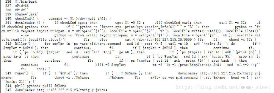 记录一次linux系统weblogic入侵到挖矿事件 Csdn博客 