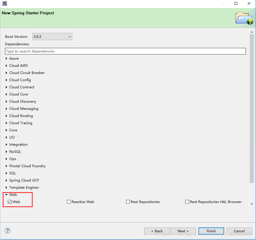 Eclipse中创建springboot项目（sts方式）eclipse Sts Springboot Web Csdn博客 