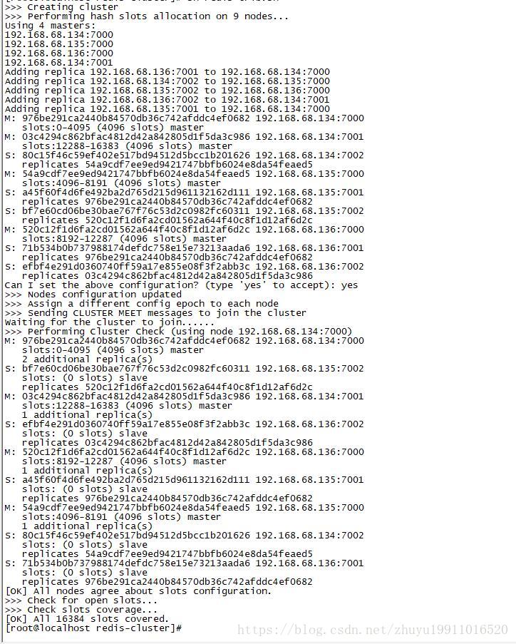 搭建redis集群 Csdn博客