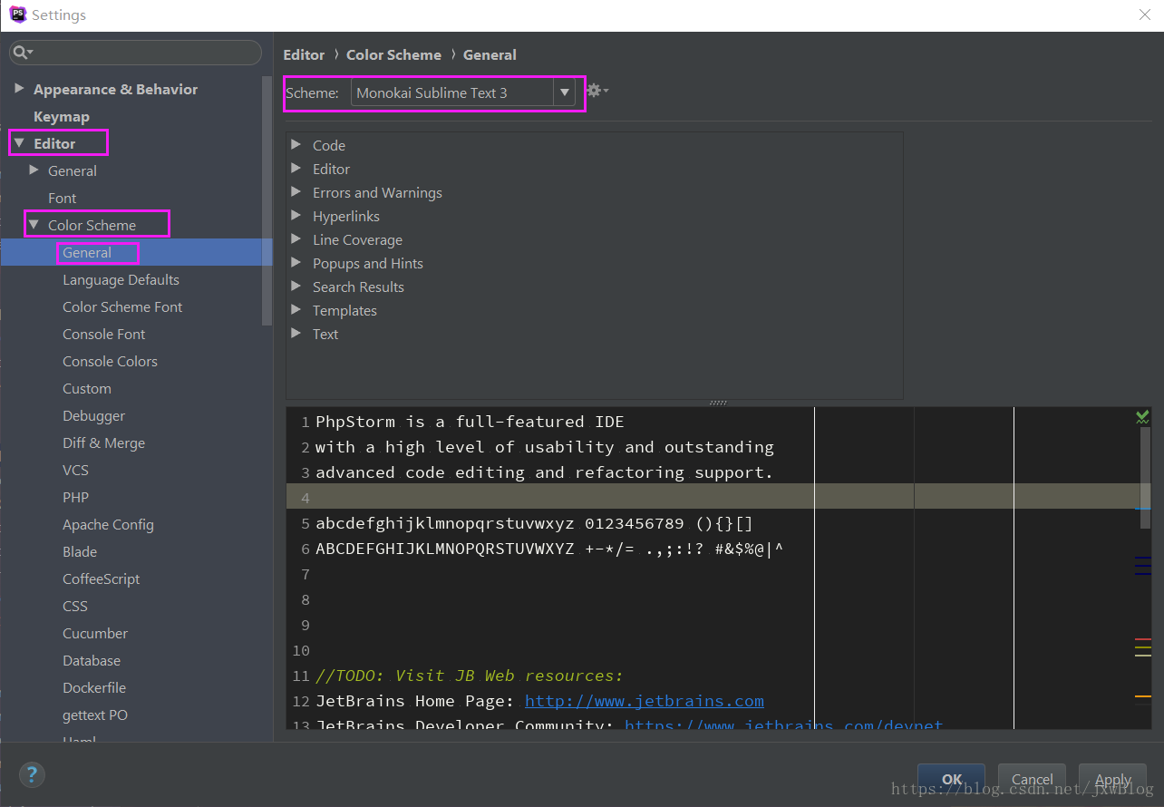 Phpstorm 更换主题自定义主题 Phpstorm 主题 Csdn博客 