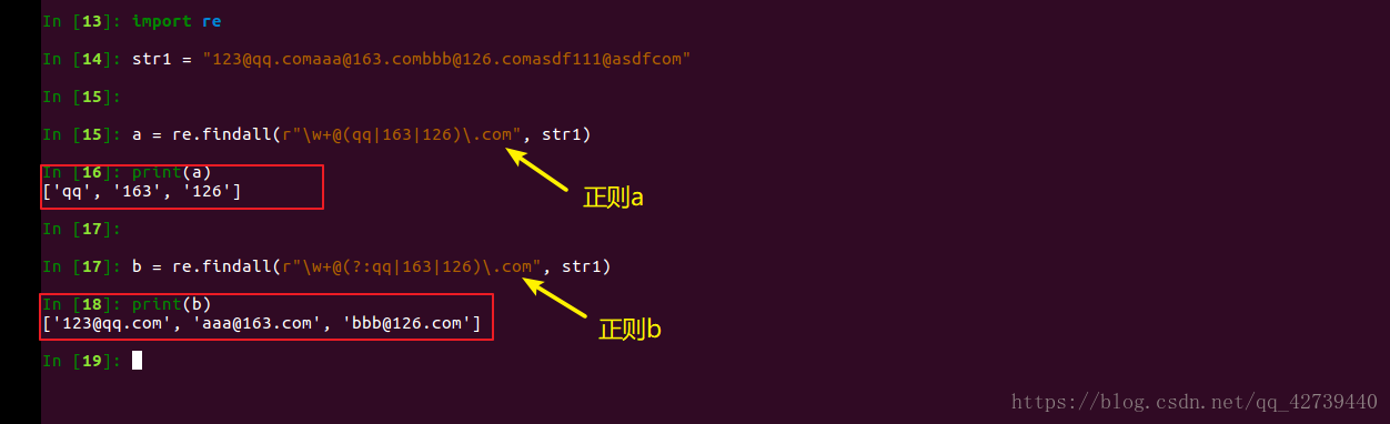 Python中正则匹配使用findall捕获分组xxx和非捕获分组xxx的差异采用findall函数分组完整匹配以下字符串中所有的邮箱。message‘123 