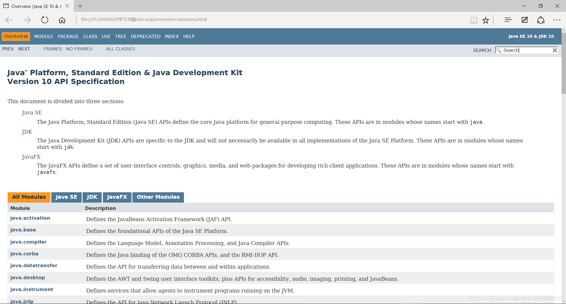 Java 文档查看技巧java文档 Csdn博客 