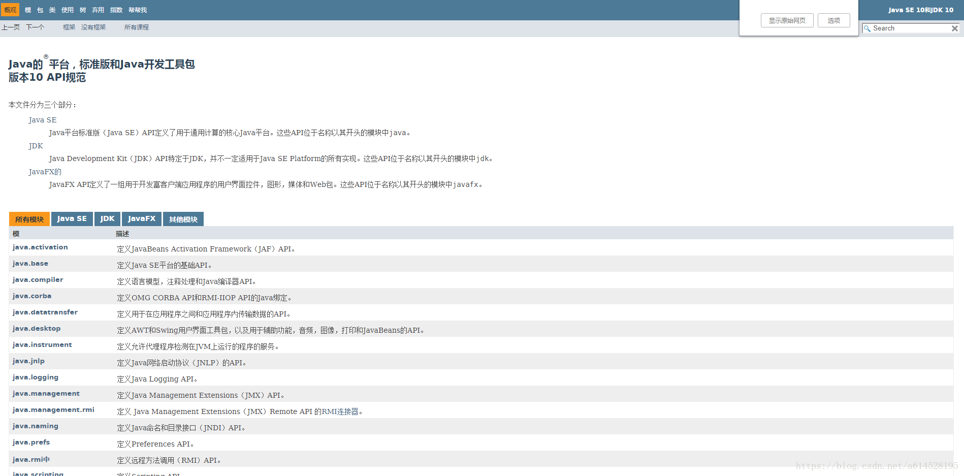 Java 文档查看技巧java文档 Csdn博客 