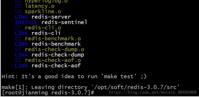 安装redis中执行make时出错及解决方案安装 Redis 时报错 Rootmaster Redis 625 Make Cd 