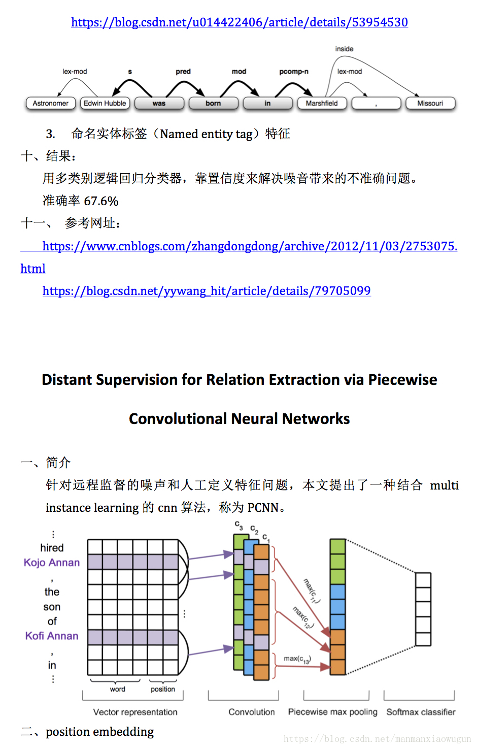 知识图谱关系抽取文献笔记（一）深度学习小说人物关系抽取 Csdn博客 2127