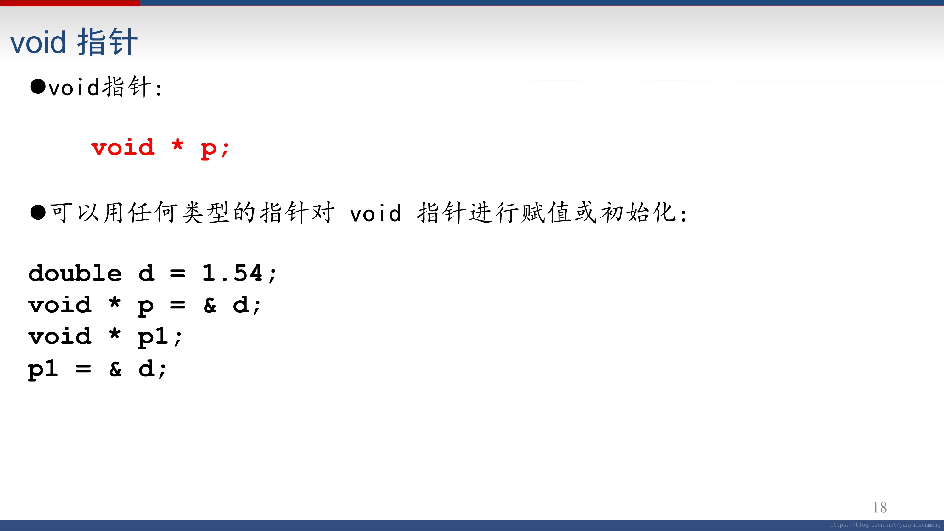 94 Void指针和内存操作函数（memset、memcpy）void指针申请内存然后转换 Csdn博客 0151