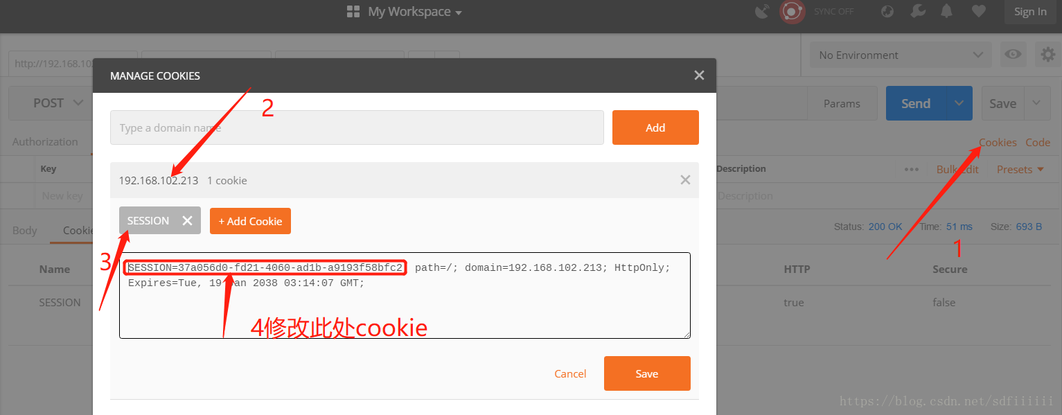 使用说明 Postman 带cookie请求、文件上传postman 能传cookie Csdn博客 