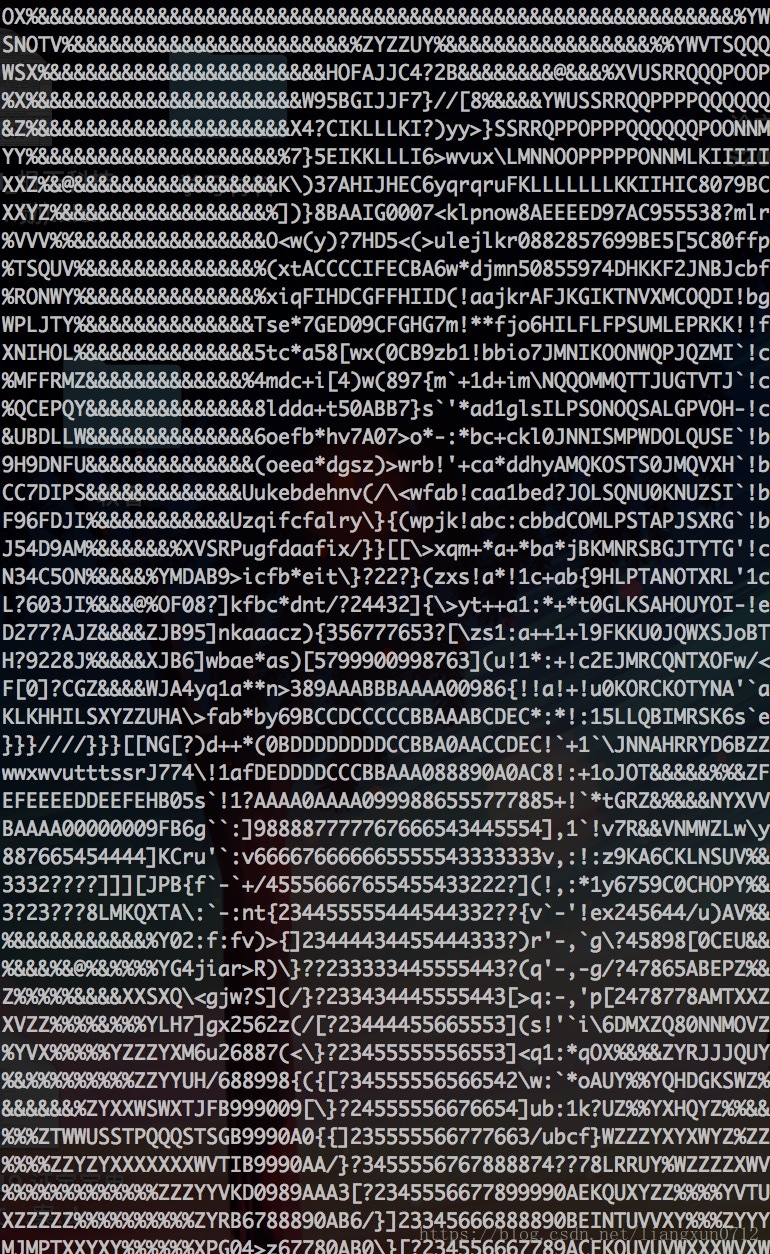 视频转字符动画（python3）用python3显示字符动画 Csdn博客 