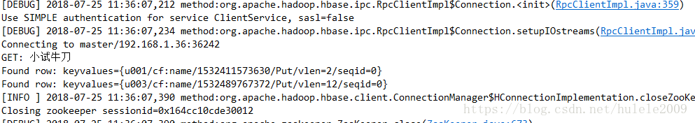 使用java Api 访问 Hbase 三java Api Hbase Description Csdn博客