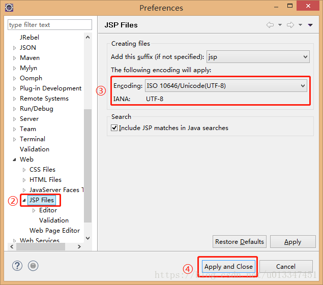 关于eclipse中新建jsp文件出现iso 8859 1编码的解决方法（转为utf 8编码）iso 8854 1 Eclipse Csdn博客 