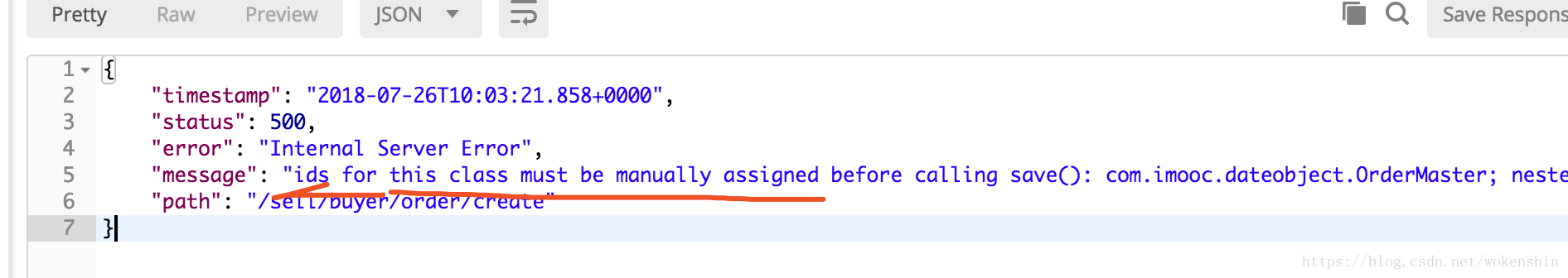 Springboot Jpa 报错 Ids For This Class Must Be Manually Assigned Ids Must