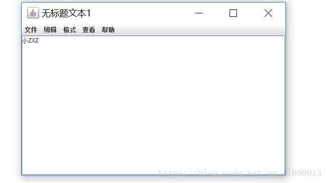 Java之记事本编写程序利用jmenubar、jmenubar、jmenuitem等组件实现如下所示的java记事 Csdn博客 