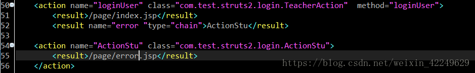 Struts2 配置文件中 Result的用法 Result标签的属性及作用 Csdn博客