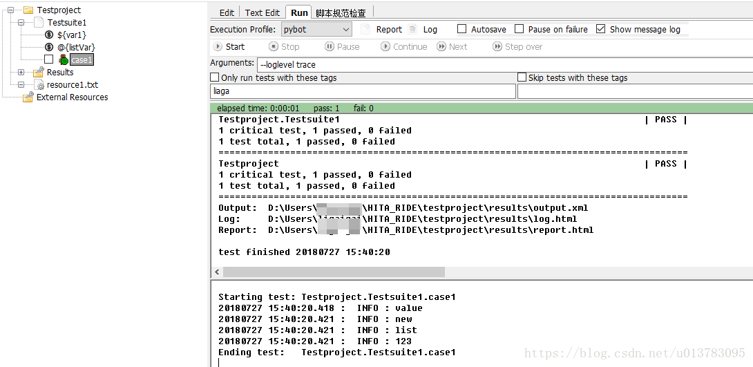 Robot Framework学习（3）：变量和常量robotframework Etting List Value To Scalar Variabl Csdn博客 