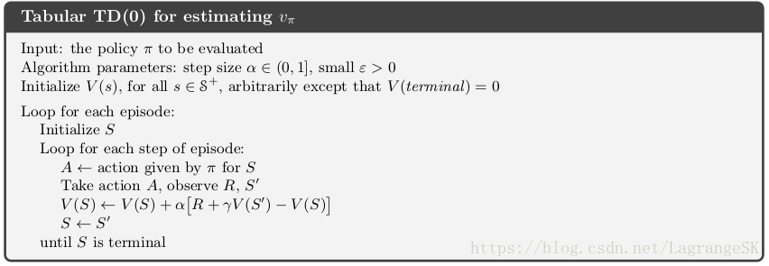 强化学习系列（六）：时间差分算法（temporal Difference Learning Csdn博客