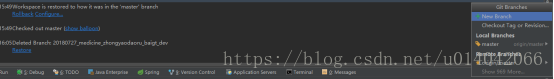 Intellij Idea Git分支操作相关基础操作 Csdn博客 