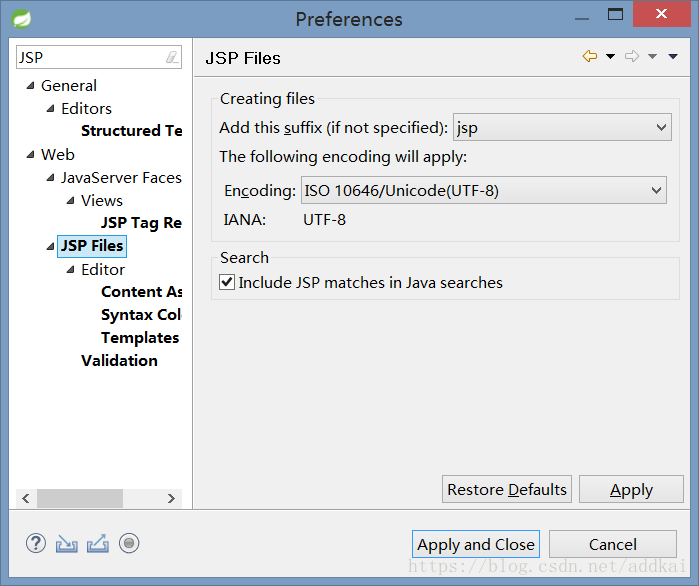 解决jsp文件默认字符编码改为utf 8问题jsp Illegal Utf8 Encoding At 0xd8 Csdn博客 2249