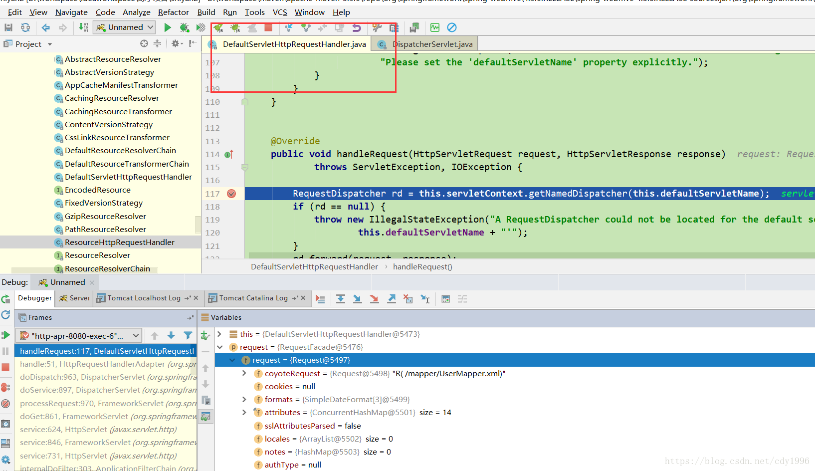 静态资源配置解析从servlet到springmvc到springboot的源码理解 Java Cdy1996的博客