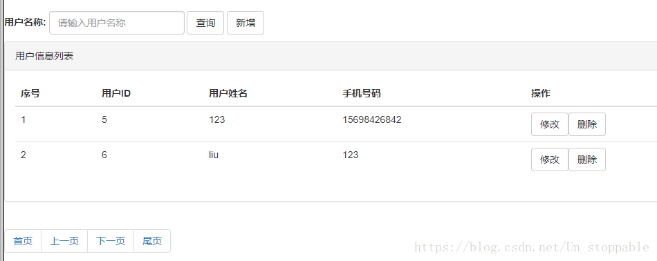 Javaweb前台分页与后台分页总结后端分页原理 Csdn博客