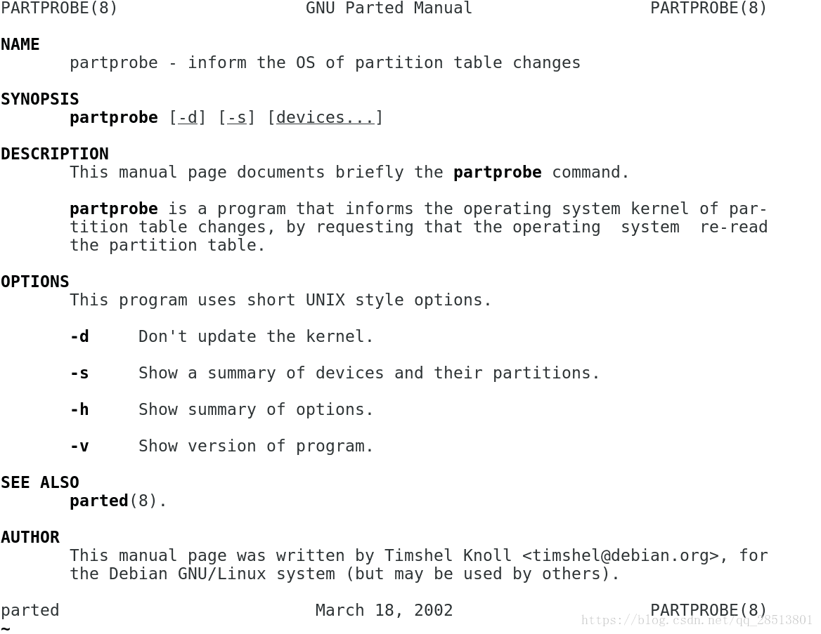 关于mkswap Dev Sdb 出现报错问题 Mkswap No Such File Or Directory Csdn博客