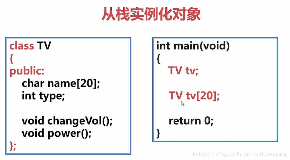 【c】栈中实例化对象与堆中实例化对象类实例化是存在堆区还是栈区 Csdn博客 