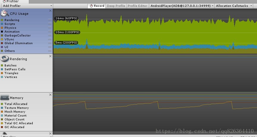 Unity3d Android和ios真机调试profilerunity Profiler Ios真机调试 Csdn博客 