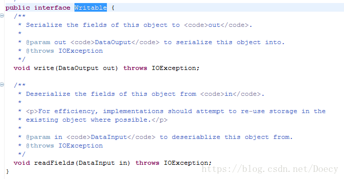 Hadoop中的数据类型（writable、writablecomparable、comparator、rawcomparator）hadoop的writable数据类型 Csdn博客 