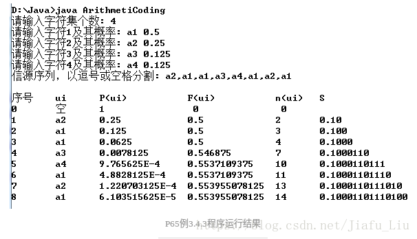 算术编码java实现算术编码 Java Csdn博客 5955