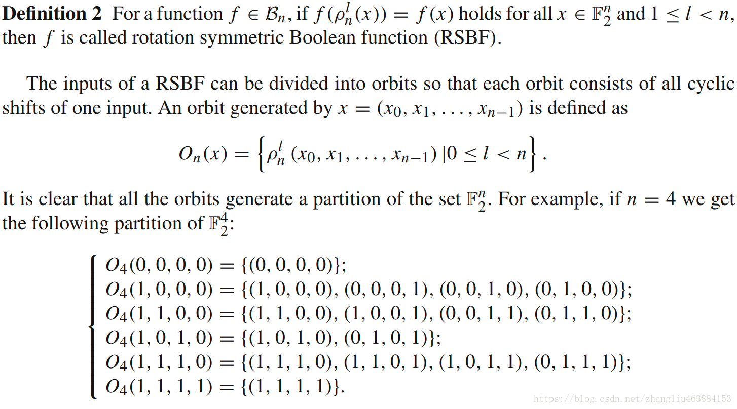 Dcc 2012 Sihong Su Xiaohu Tang Rotation Symmetric Boolean Functions Majority Function Csdn博客
