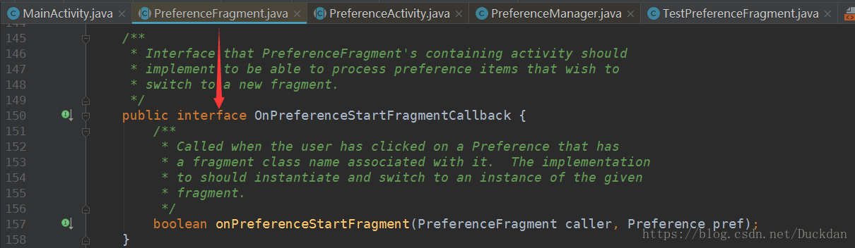 Preferenceactivity以及preferencefragment的源码解析 Onpreferencestartfragment Csdn博客
