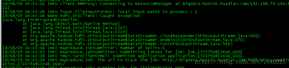 Hdfs上传文件错误warn Hdfsdfsclient Caught Exception Javalanginterruptedexceptionhdfsclientcaught 