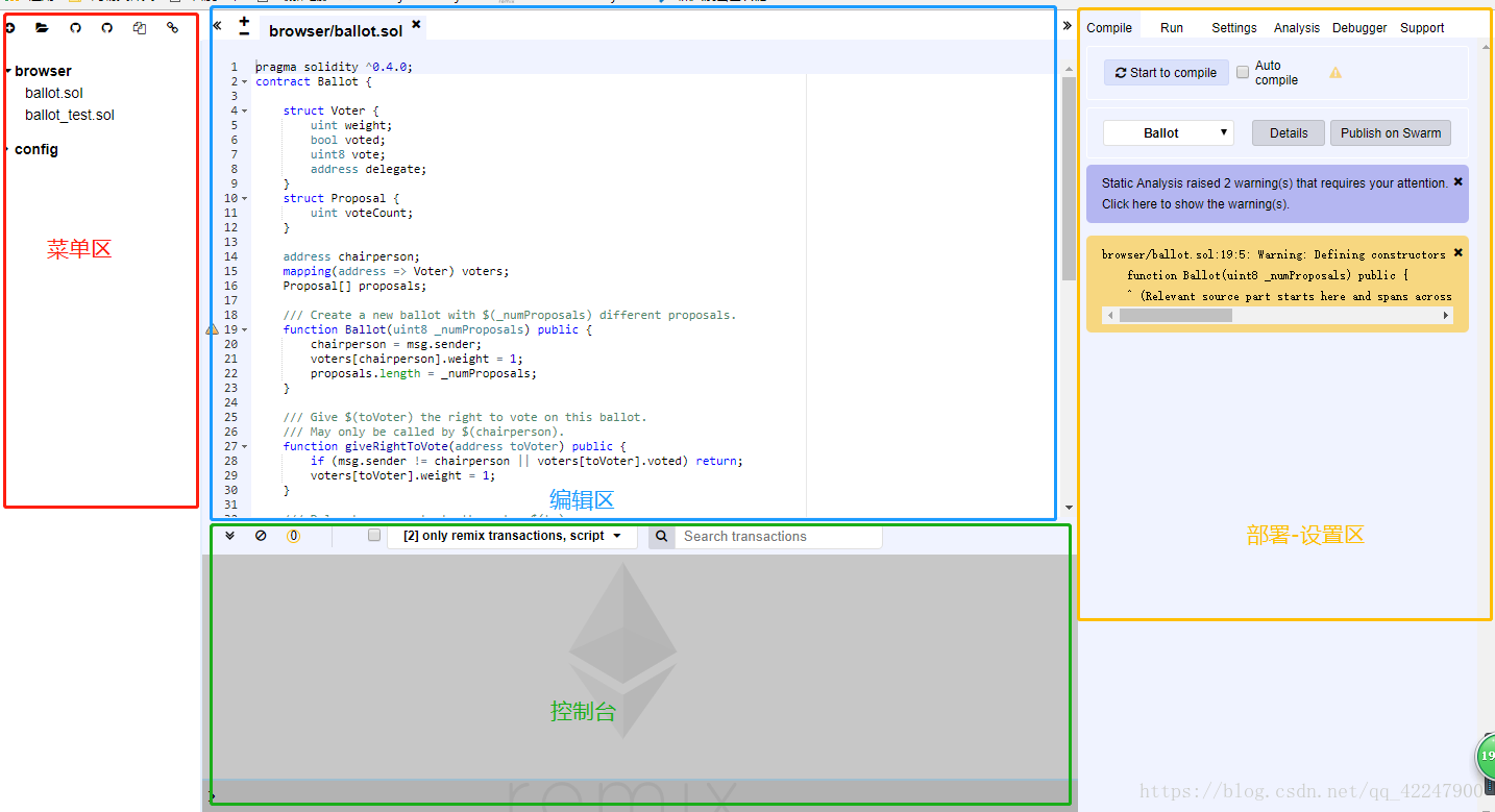 区块链智能合约编程之helloworld合约实例 区块链 Deploy Helloword Csdn博客