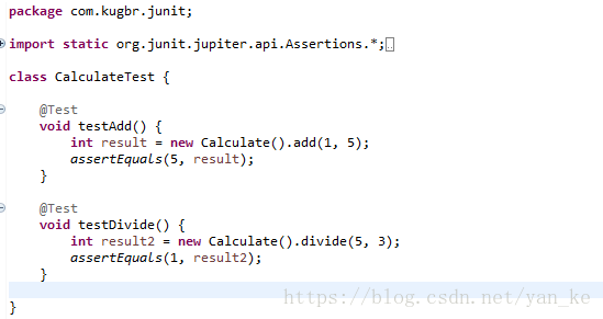 Junit5单元测试简例junit5单元测试案例 Csdn博客 