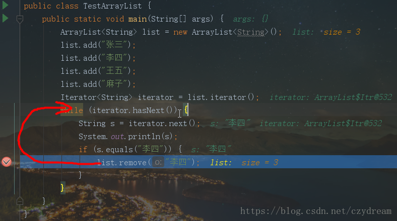 关于集合中的并发修改异常的一些见解 Java Util Concurrentmodificationexception Csdn博客