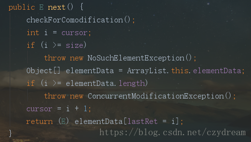 关于集合中的并发修改异常的一些见解 Java Util Concurrentmodificationexception Csdn博客