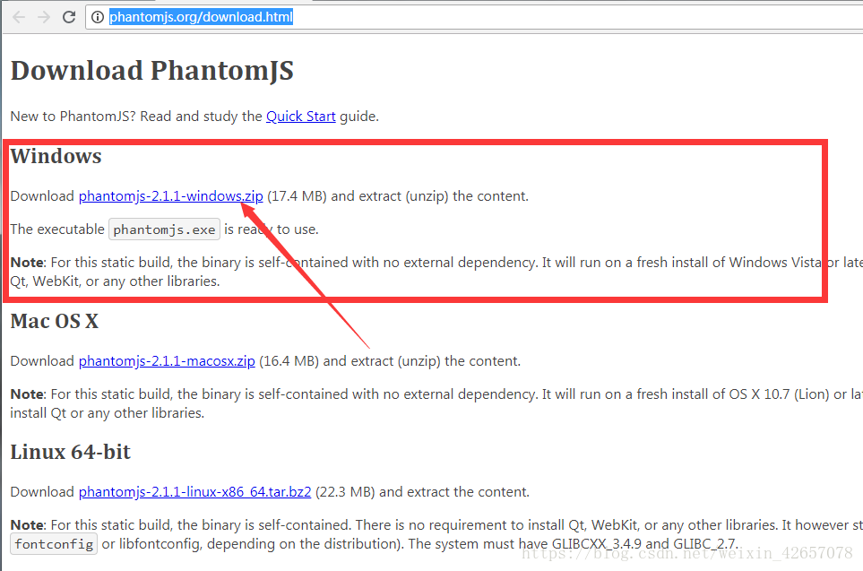 Phantomjs安装及运用 Windows Phantomjs安装使用 Csdn博客