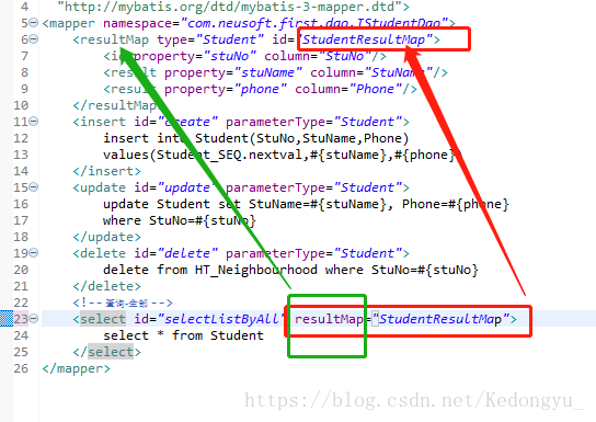 Mybatis Model类（表）别名与resultmap的使用【学习笔记 三】 Mybatis的resultmap如何进入model Csdn博客