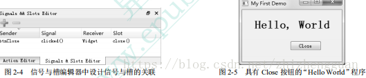 Qt：ui文件设计和运行机制 Widget Ui Csdn博客