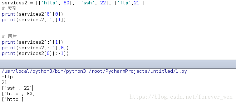 Python数据类型之列表python列表输出索引是什么类型数据 Csdn博客 2268